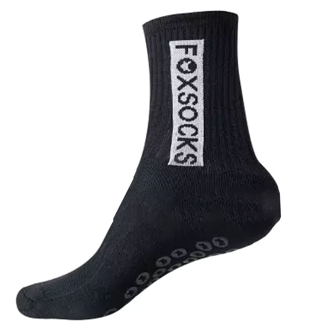 MEDIAS FOXSOCKS 3/4 ANTIDESLIZANTE FRANJA LATERAL UNISEX - Seven Sport