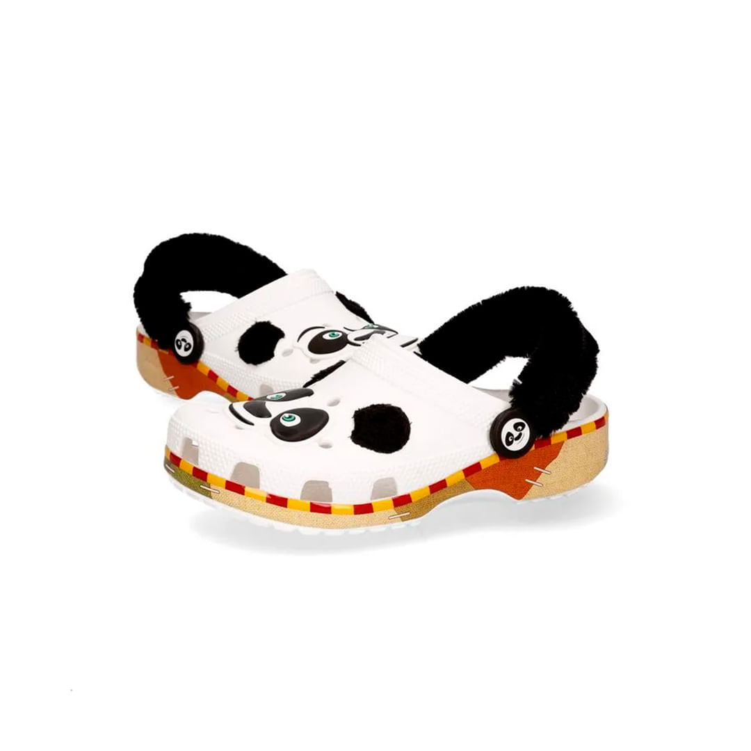ZUECOS CROCS KUNG FU PANDA CLASSIC CLOG NIÑO - Seven Sport