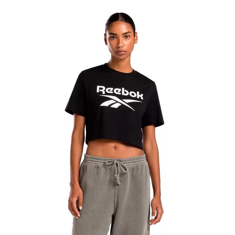 REMERA MUJER REEBOK RI BL CROP - Seven Sport